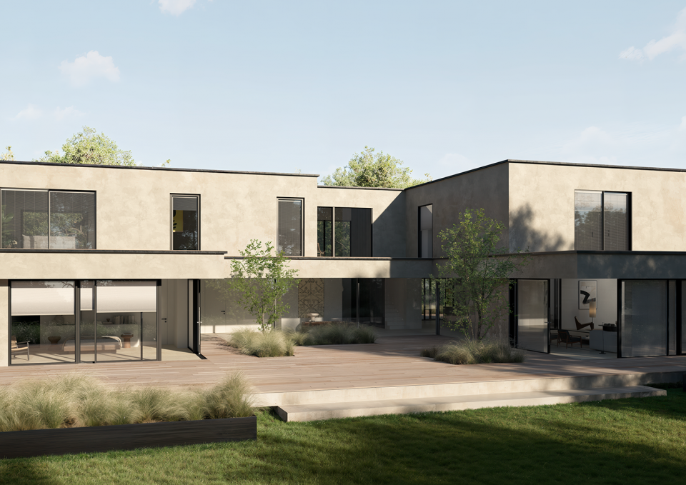 Screenline: integral blinds patented by Pellini